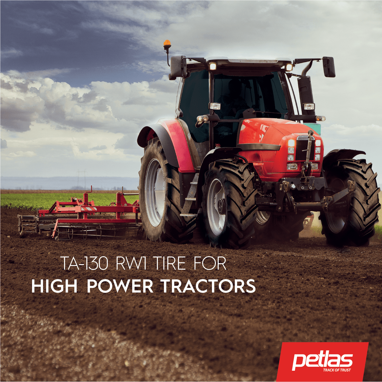 TA130 | AGR Tires | Tractor | Petlas Truck Of Trust