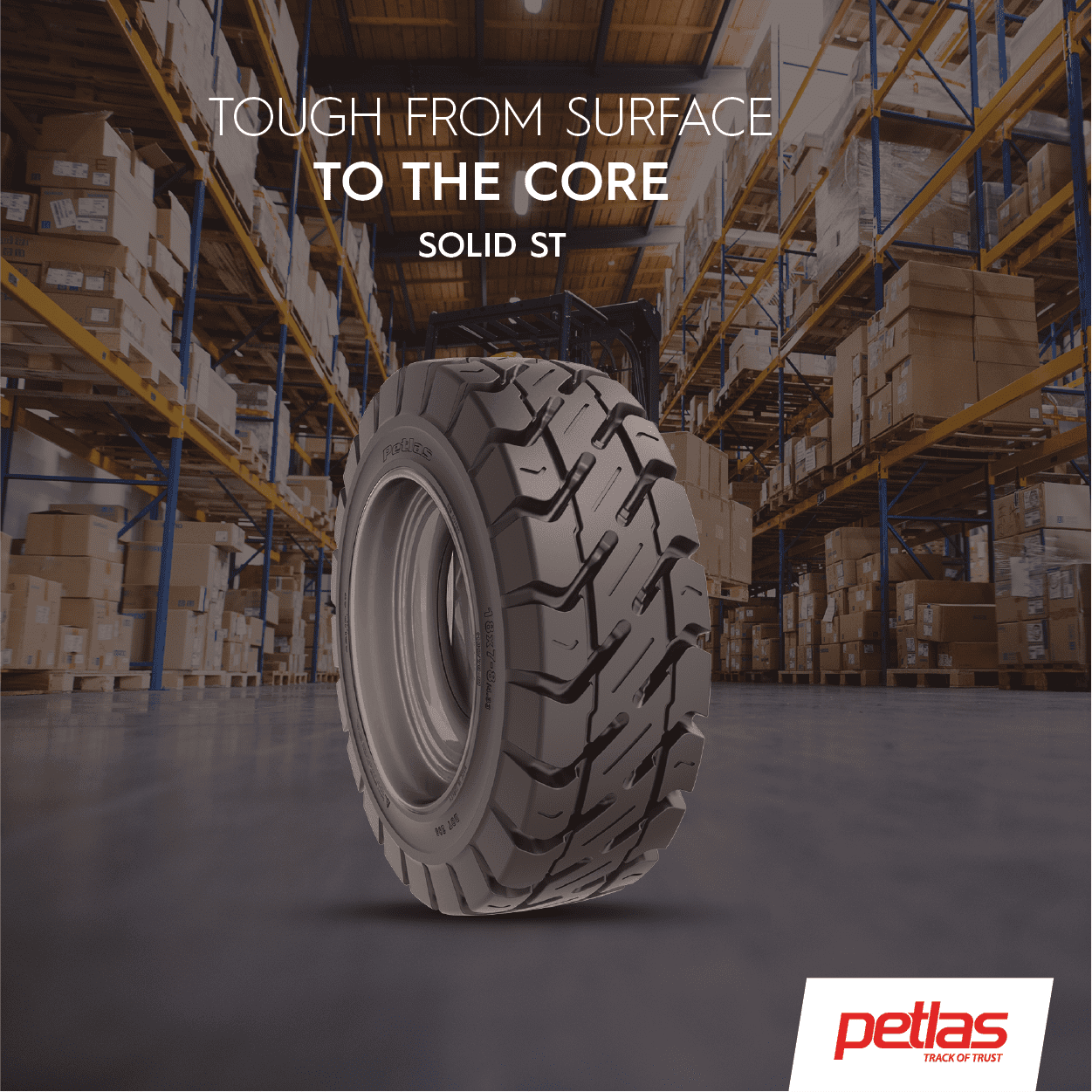 SOLID ST | Forklift Tyres | Solid Tires | Petlas Truck Of Trust